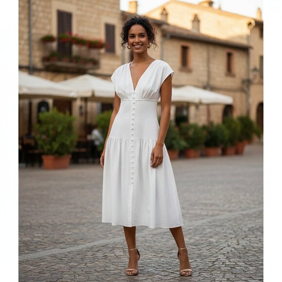 KEEPSAKE the Label | Dresses | Keepsake Secure Midi Dress Ivory | Poshmark